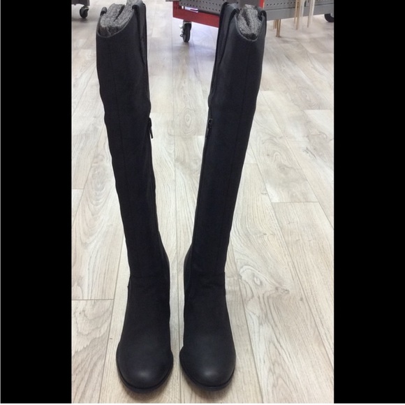 Shoemint | Shoes | Leather Boots Knee High | Poshmark